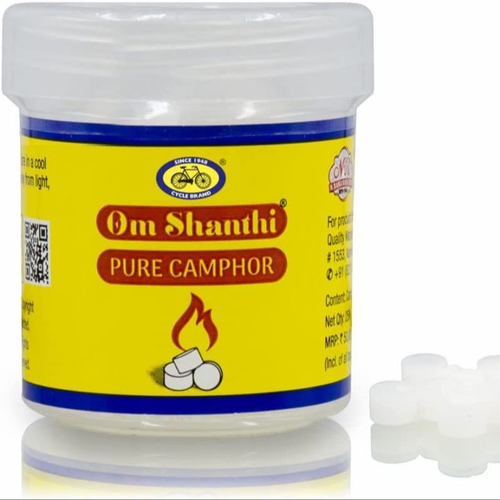 Cycle Om Shanthi Pure Camphor -25Gm | Daraz.com.np