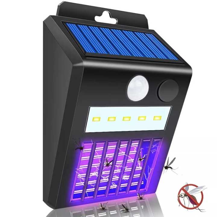 Motion Sensor Solar Mosquito Killer Lamps | Daraz.com.np