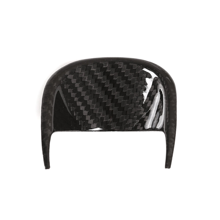 Car Interior Dashboard Clock Decoration Frame Carbon Fiber Modified ...