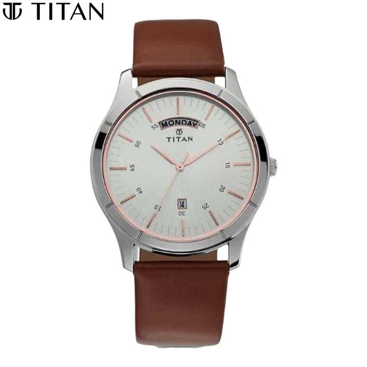 Titan Neo White Dial Analog Watch For Men - 1767Sl01 | Daraz.com.np