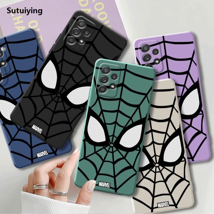 Sutuiying Marvel Spider Man Phone Case for Samsung Galaxy A52 A72 A73 ...