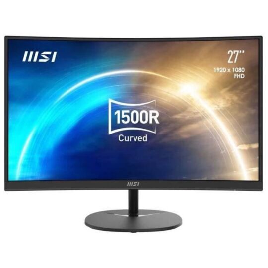 MSI PRO MP272C | Curved Business Monitor 27 inch| Curved for Comfort ...
