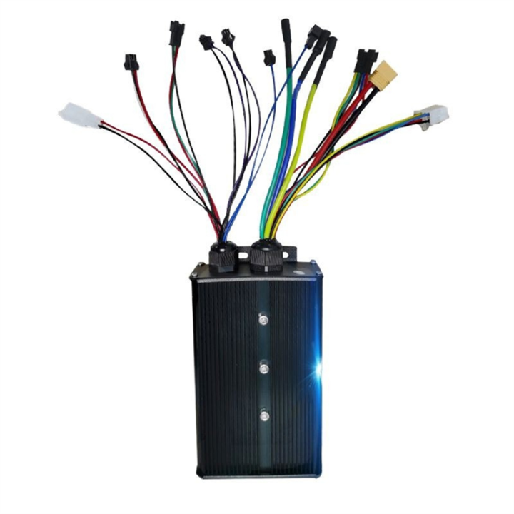 Ebike Controller 48V-72V 60A 3000W Sine Wave Dual Mode 18-Tube ...