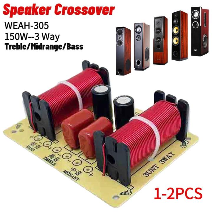 Audio Speaker Crossover Circuit Treble Midrange Bass Module 3 Way 900 ...