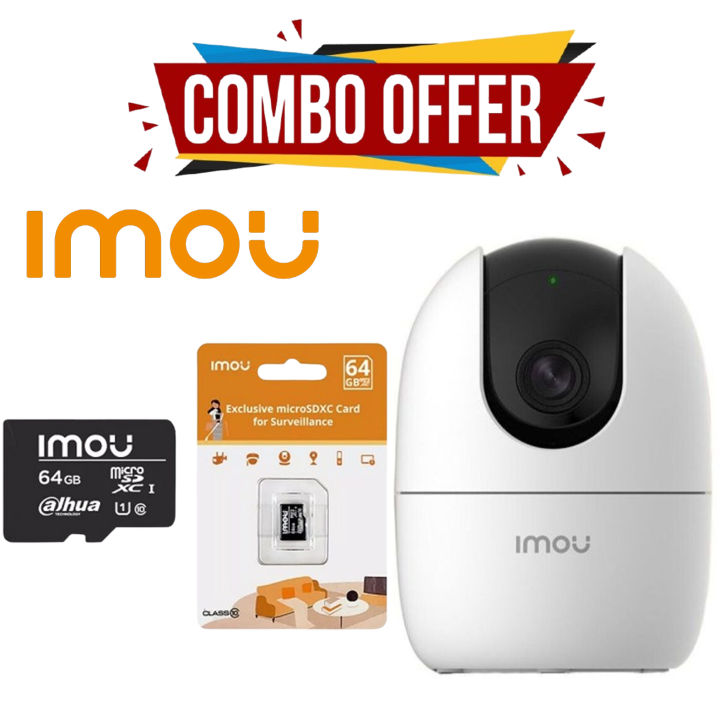 IMOU Ranger 2 2K 3MP Wifi Camera With 64GB Memory Card | Daraz.com.np
