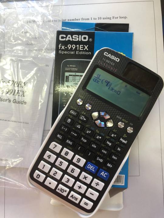 Fx-991EX Special Edition | Scientific Calculator 552 Functions | Daraz ...