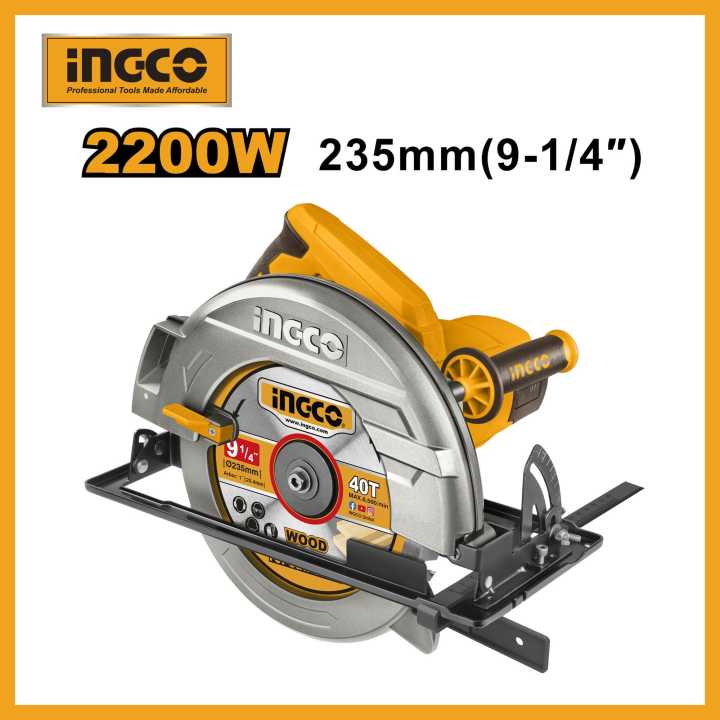 INGCO 2200W Circular saw With 1pcs 235mm blade CS23522 | Daraz.com.np