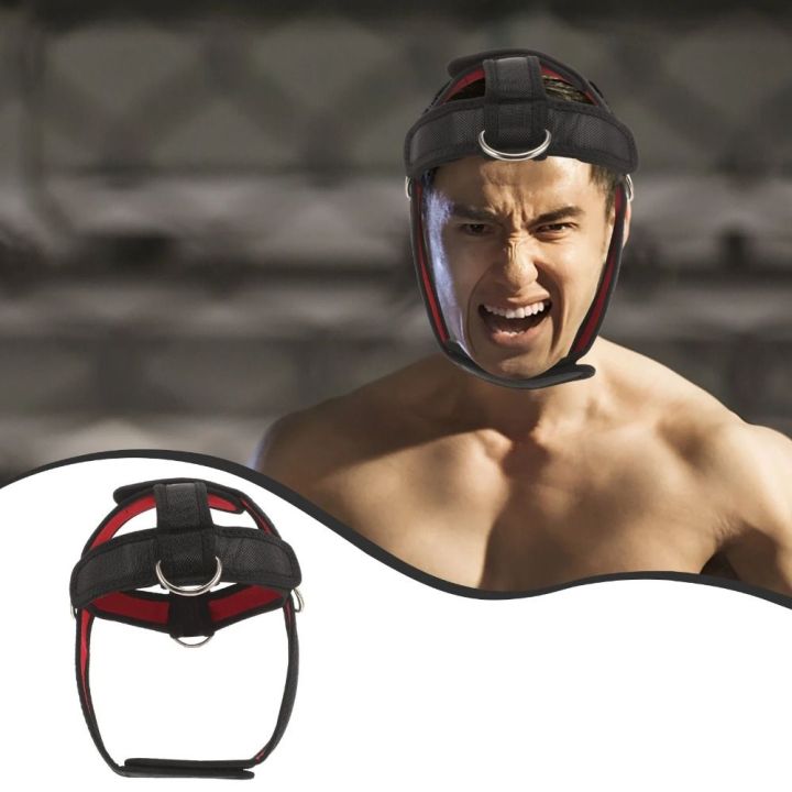 Weight Lifting Training Adjustable Head Training Harness Black Portable ...