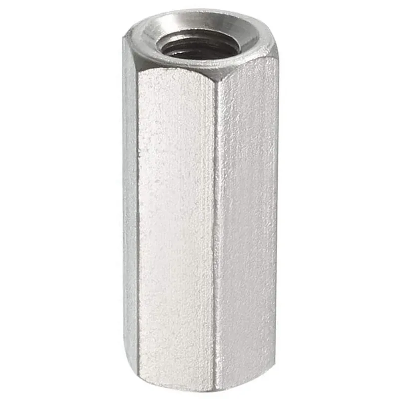 8PCS M6 x 1 Pitch 25 mm Long 304 Stainless Steel Metric Hexagon Stud ...