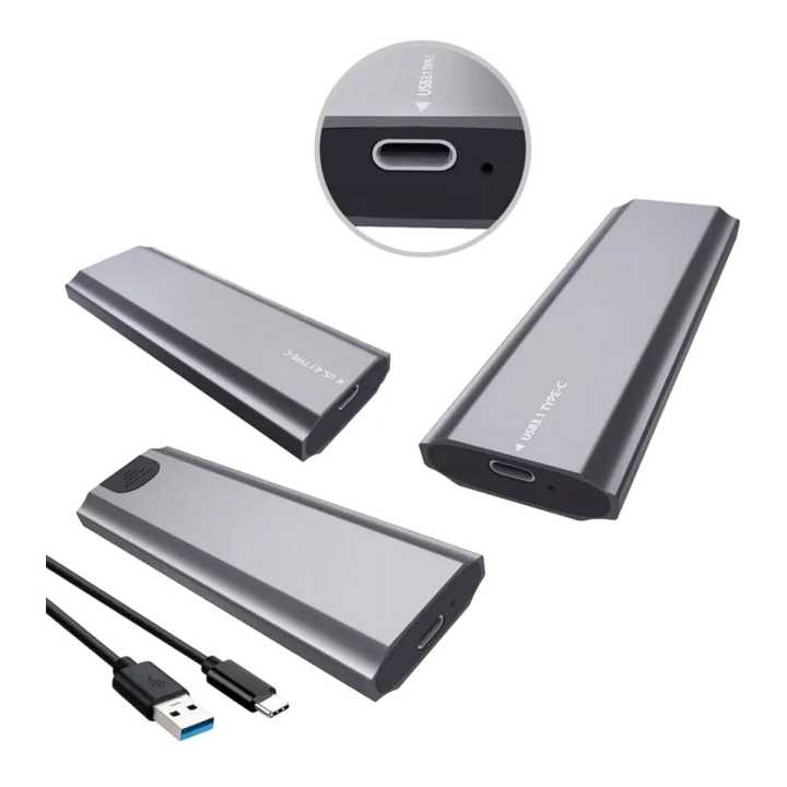 M.2 NVMe SSD External Case USB 3.1 to type-c | Daraz.com.np
