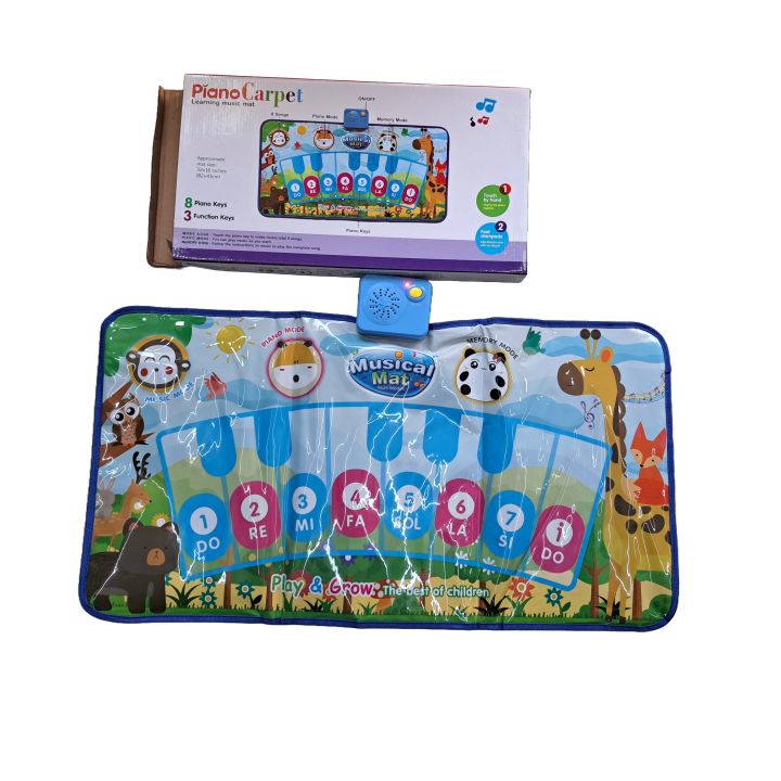 Piano Carpet/Mat, Floor Keyboard, Kids Birthday Gift, Hand/Feet Music ...