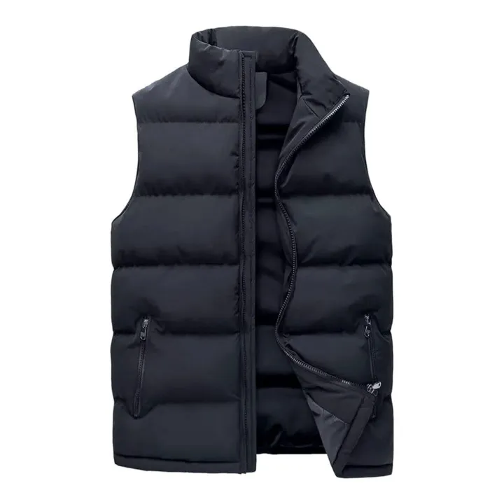 Pre-Winter Half Sleeve Poly Fiber Jacket For Men's. | Daraz.com.np