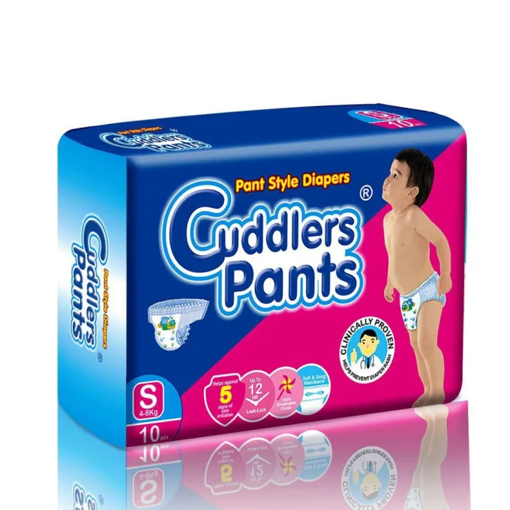 Cuddlers Diaper Small - 10 Pcs (4-8 kg) | Daraz.com.np