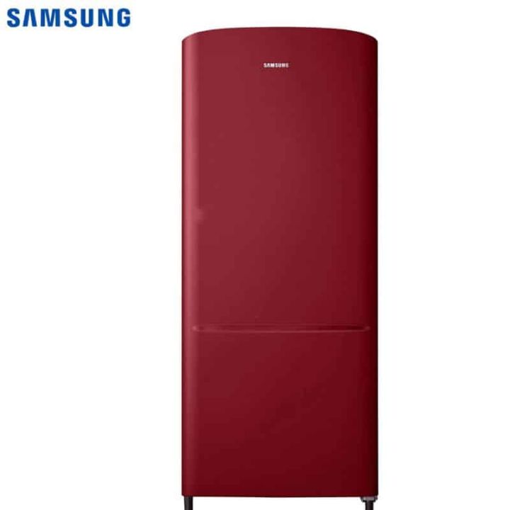 SAMSUNG 192 Liters Direct Cooling Single Door Refrigerator (Scarlet Red ...
