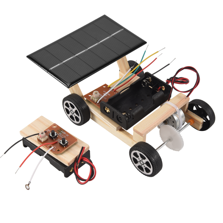 FORIDE Assemble Solar Car Remote Control RC Car Educational Toys DIY ...