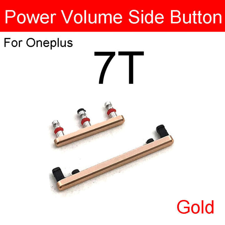 1 Set Side Volume Button + Power ON/OFF Buttton Key Set For Oneplus 7 ...