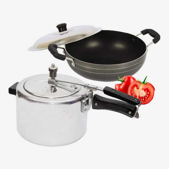 Devidayal Aluminum Regular White 5 Liter Pressure And Non Stick Heavy ...