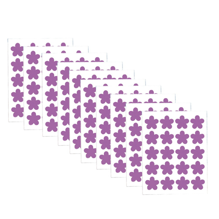 Uv Stickers Sun Patch For Sunscreen, 15mm Flower Shaped Sunblock ...