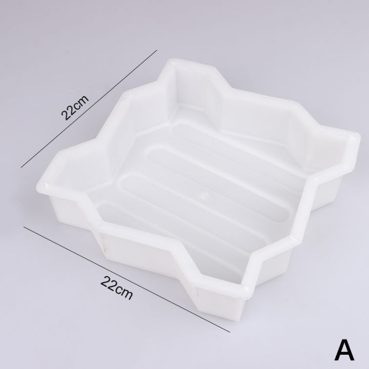 Diy Path Maker Concrete Molds Garden Pavement Mold Road Path Paving ...