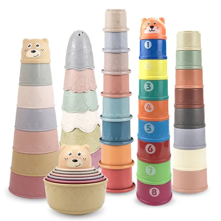 Funny Stacking Tower Hot Gifts Educational Toys Building Blocks Fun ...