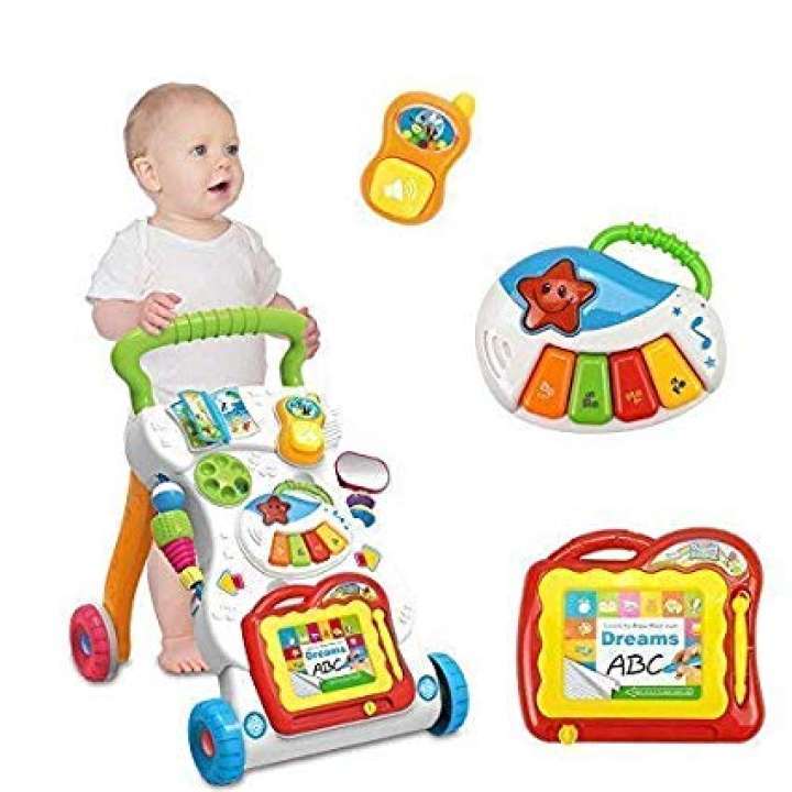 Baby Early Learning Multi Function Musical Walker With Light And Fun ...