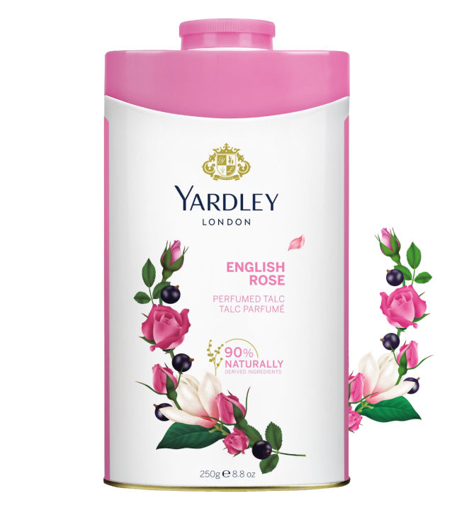 Yardley Talc 250g Women Range E.Rose - Yardley English Rose Perfumed ...