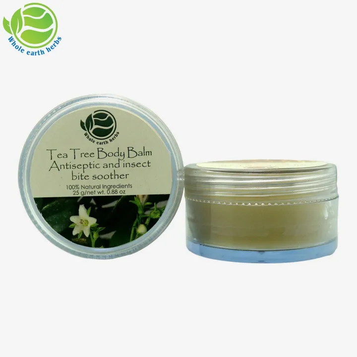 Whole Earth Herbs Himalayan Natural Range - Tea Tree Body Balm 25 gm ...