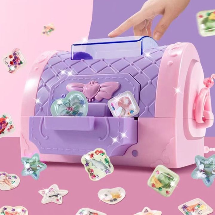 Kawaii Plastic 3D Sticker Maker Machine Handmade Guka Girls Goo Card ...