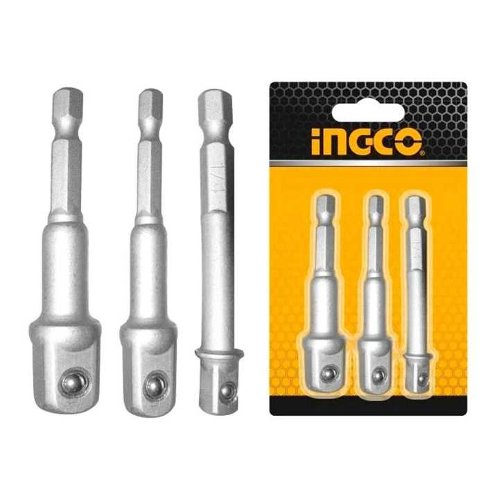 Ingco Brand New 3pcs Socket Adaptor Set | Daraz.com.np
