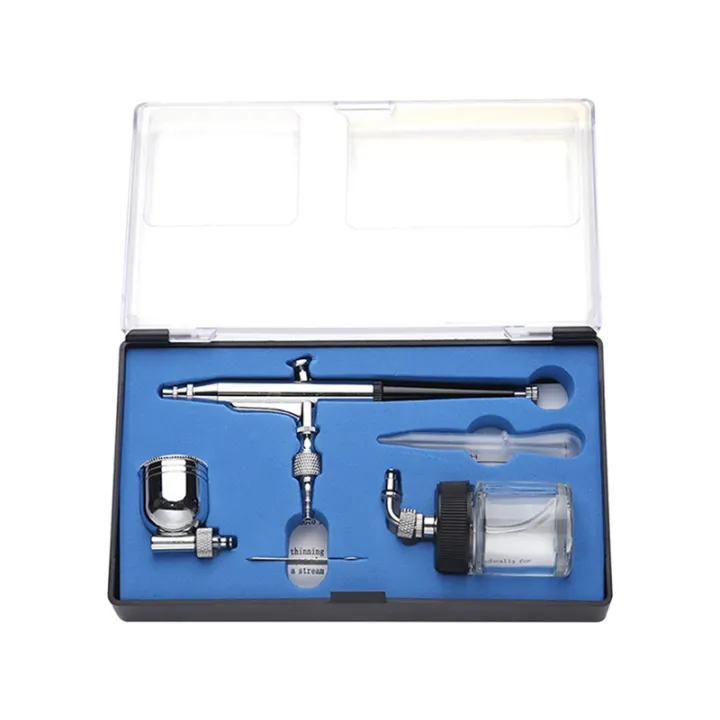 0.3mm Siphon Feed Dual-action Airbrush Kit Set Tool | Daraz.com.np