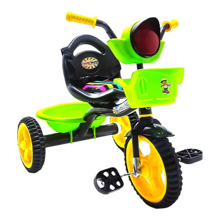 Marshal Kids Tricycle Green No Handle | Daraz.com.np