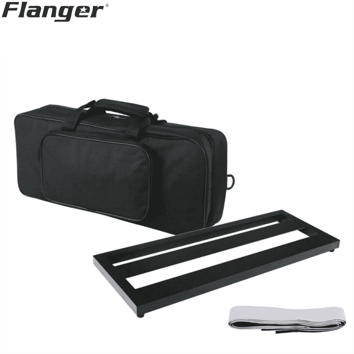 Flanger FB-002 20 Inch Pedalboard For Guitar Effects With Carrying Bag ...
