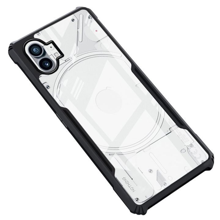 Ipaky Case With Back Transparent And Soft Edge For Nothing Phone 1 ...