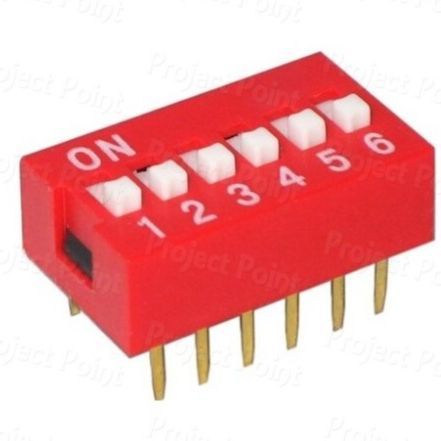 6 Pin Dip Switch [2 pcs] | Daraz.com.np