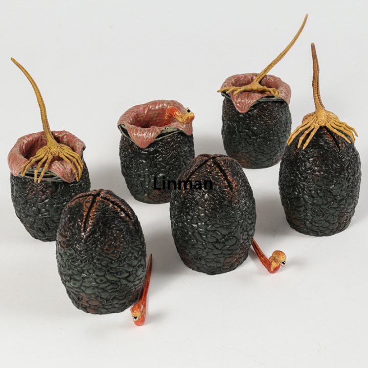 Alien Xenomorph Eggs Chestburster Figures Alien vs Predator Face Hugger ...