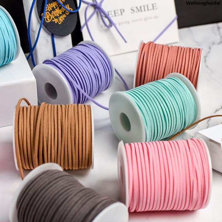 WeihonghunfeiBargain price Eing Deerskin rope, suede rope, pull cord ...