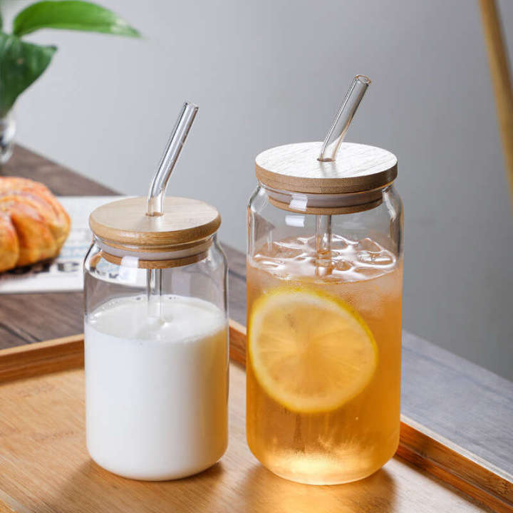 Straw Milk Tea Glass Internet Celebrity Coffee Cold Drink Coke Cup Ins ...