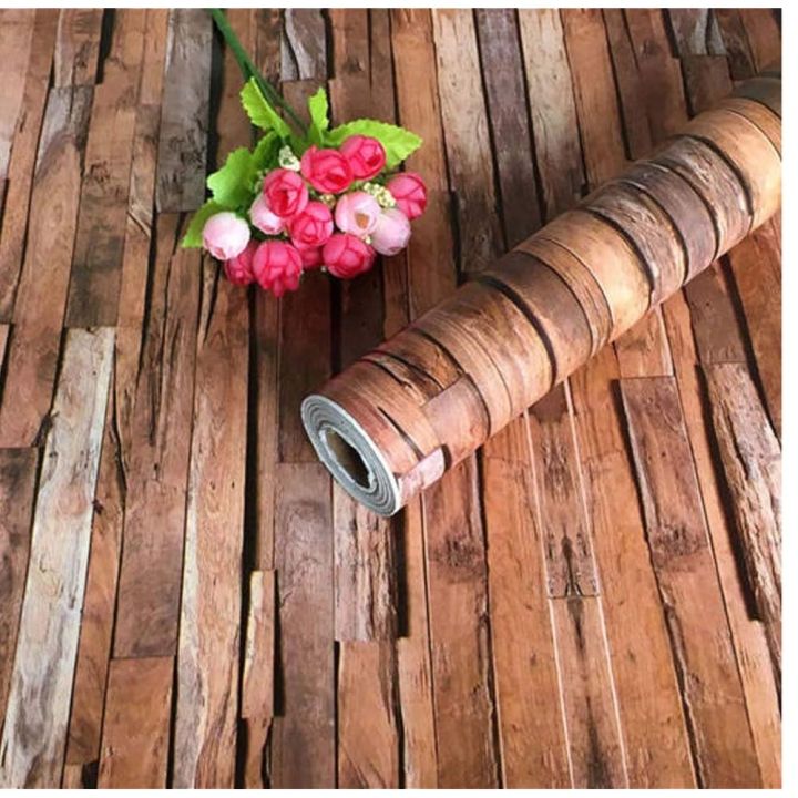 Realistic Woden Design Wallpaper For DIY / For Wall Decor | Daraz.com.np
