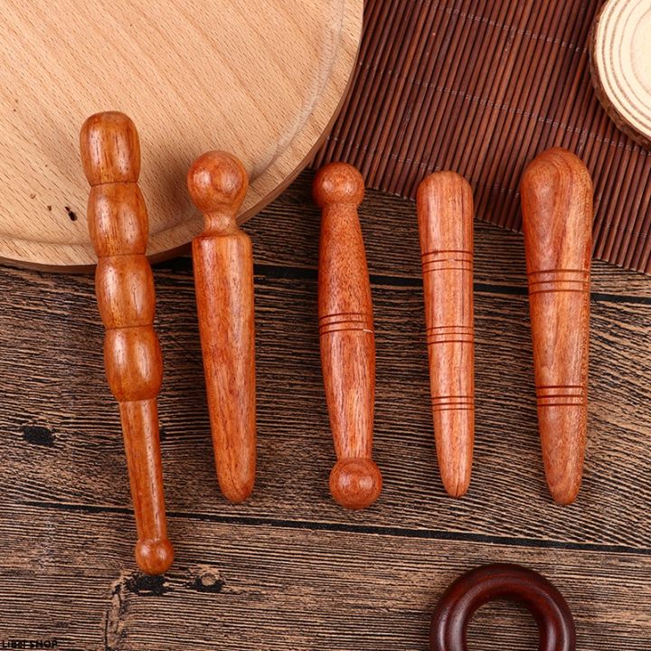 Libei SHOPLuxury Foot Hand Massager Wooden Stick Tools Wood Health ...