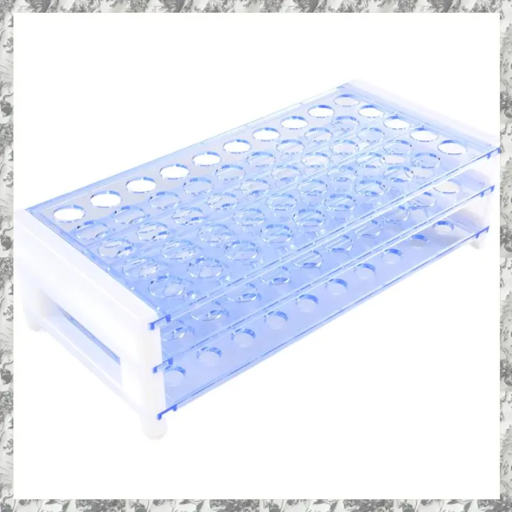 CGearuppt Plastic Test Tube Stand Bracket Rack for 12-13MM Test Tubes ...