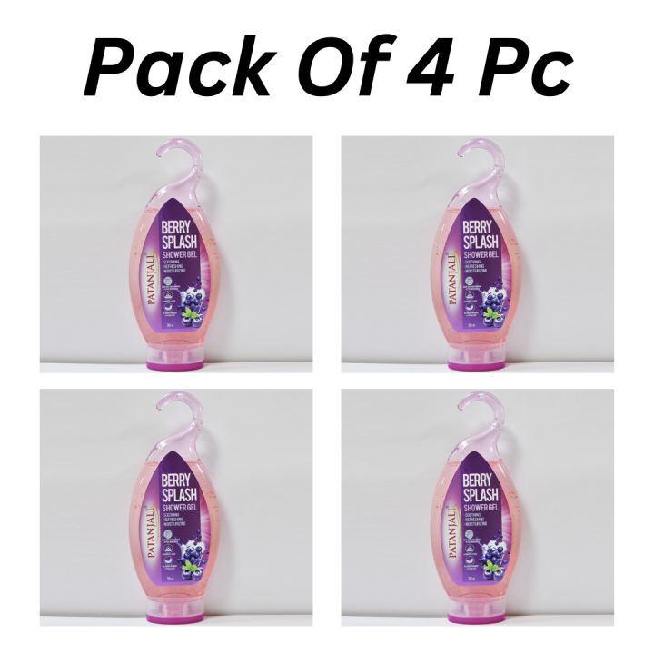 Shower Gel(Berry Splash) 250ml Pack Of 4 Pc | Daraz.com.np
