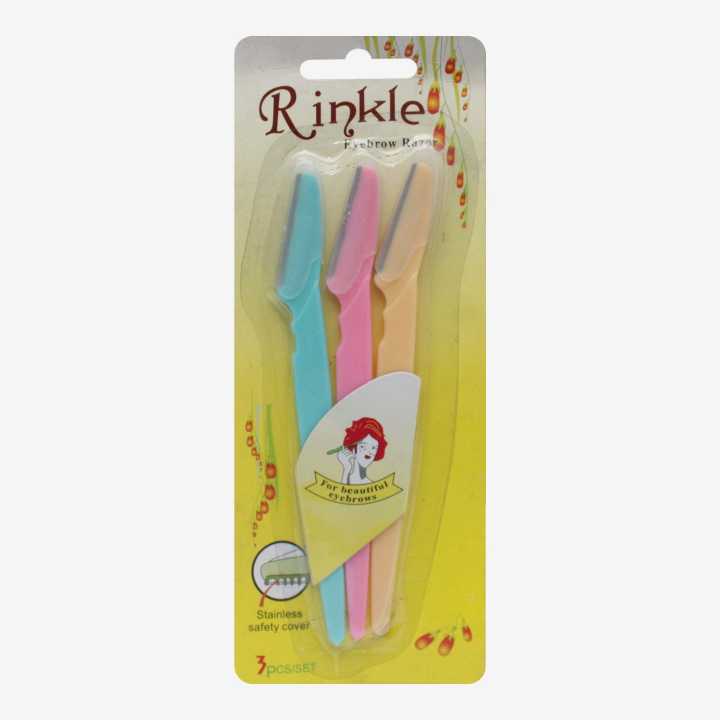 Rinkle Eyebrow Razor 3 Pcs Set | Daraz.com.np