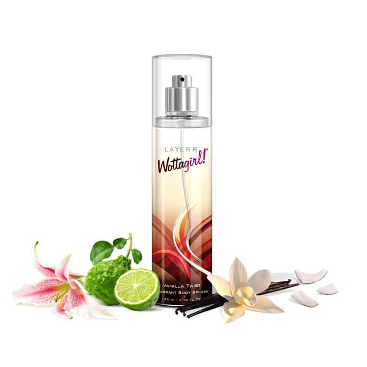 Layer Wottagirl Vanilla Twist Fragrant Body Splash 135 ml Wattagirl ...