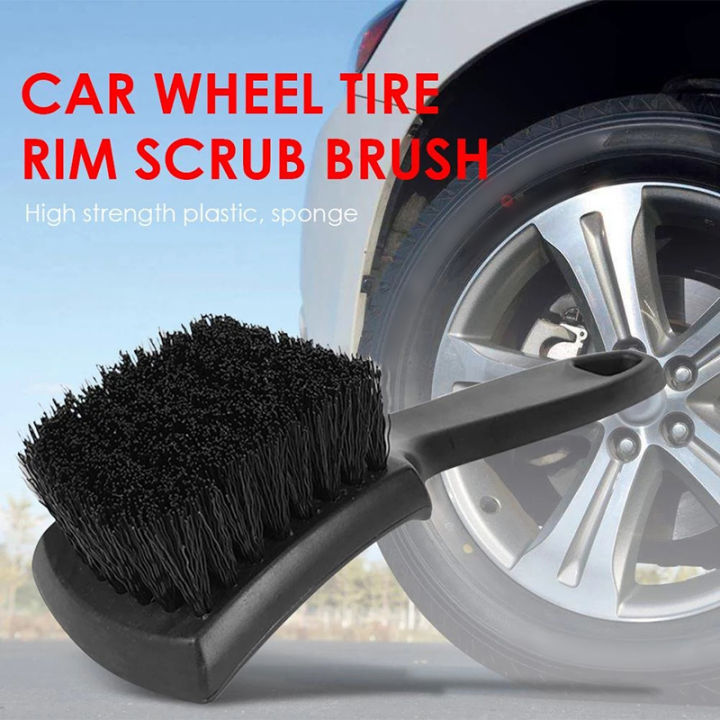 Car Wheel Tire Rim Scrub Brush New Auto Detailing Brush Washing ...