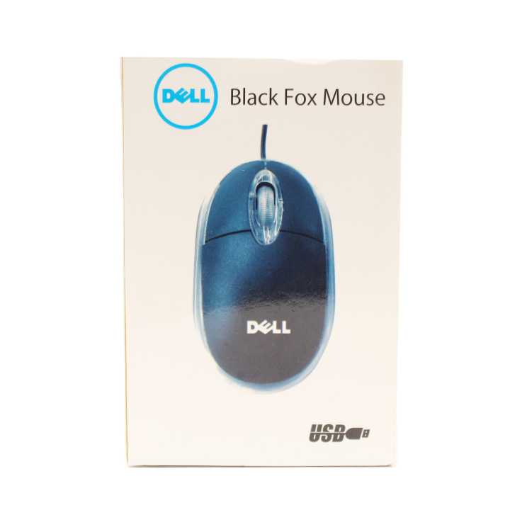 Dell Black Fox Usb Optical Mouse | Daraz.com.np