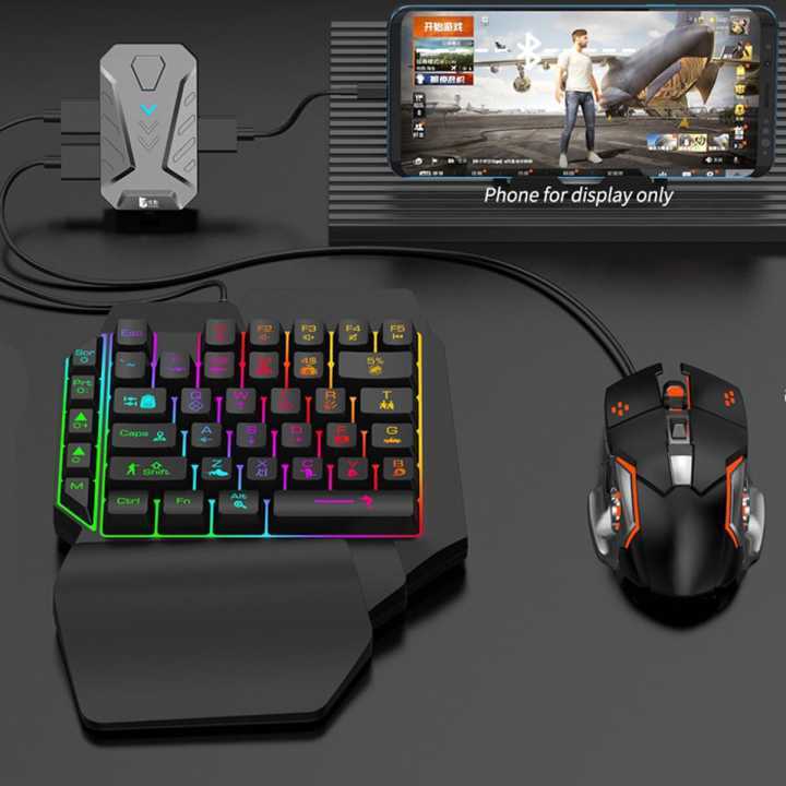 4in1 Mobile Game Combo Pack with Keyboard, Mouse, Pubg & Converter ...