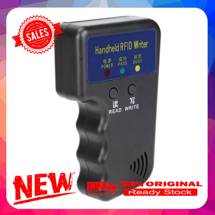 Handheld 125Khz RFID Writer Duplicator Copier Programmer for ID Key ...