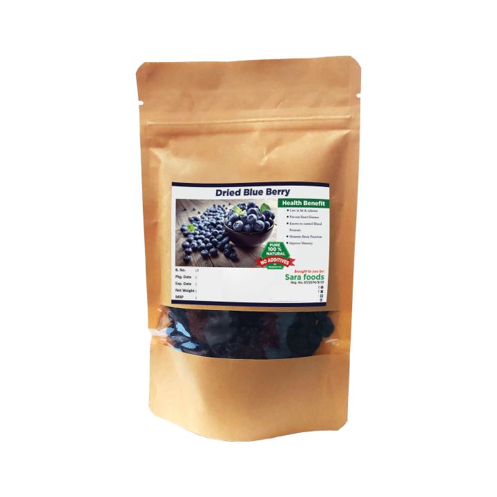 Sara Foods Dried Blue Berry 100gm | Daraz.com.np
