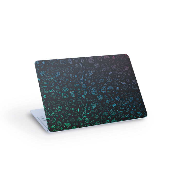 Laptop Back Sticker For Up to 15.6inch Laptop (Lifestyle Pattern ...