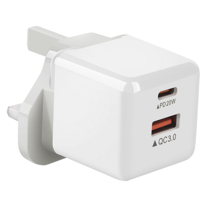 PD20W British Fast Charger is suitable for Apple adapter small square ...